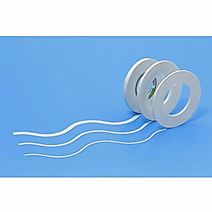 Tamiya TAM87179 87179 Masking Tape for Curves 5Mm, White