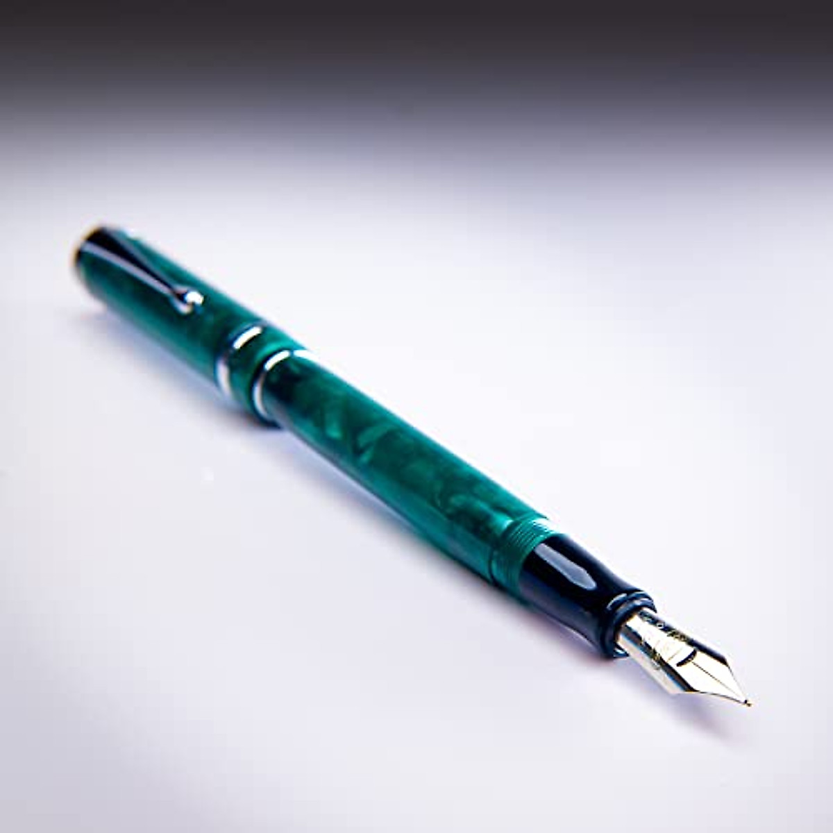 Conklin Duragraph Forest Green Fountain Pen, Stub Nib (CK71320)