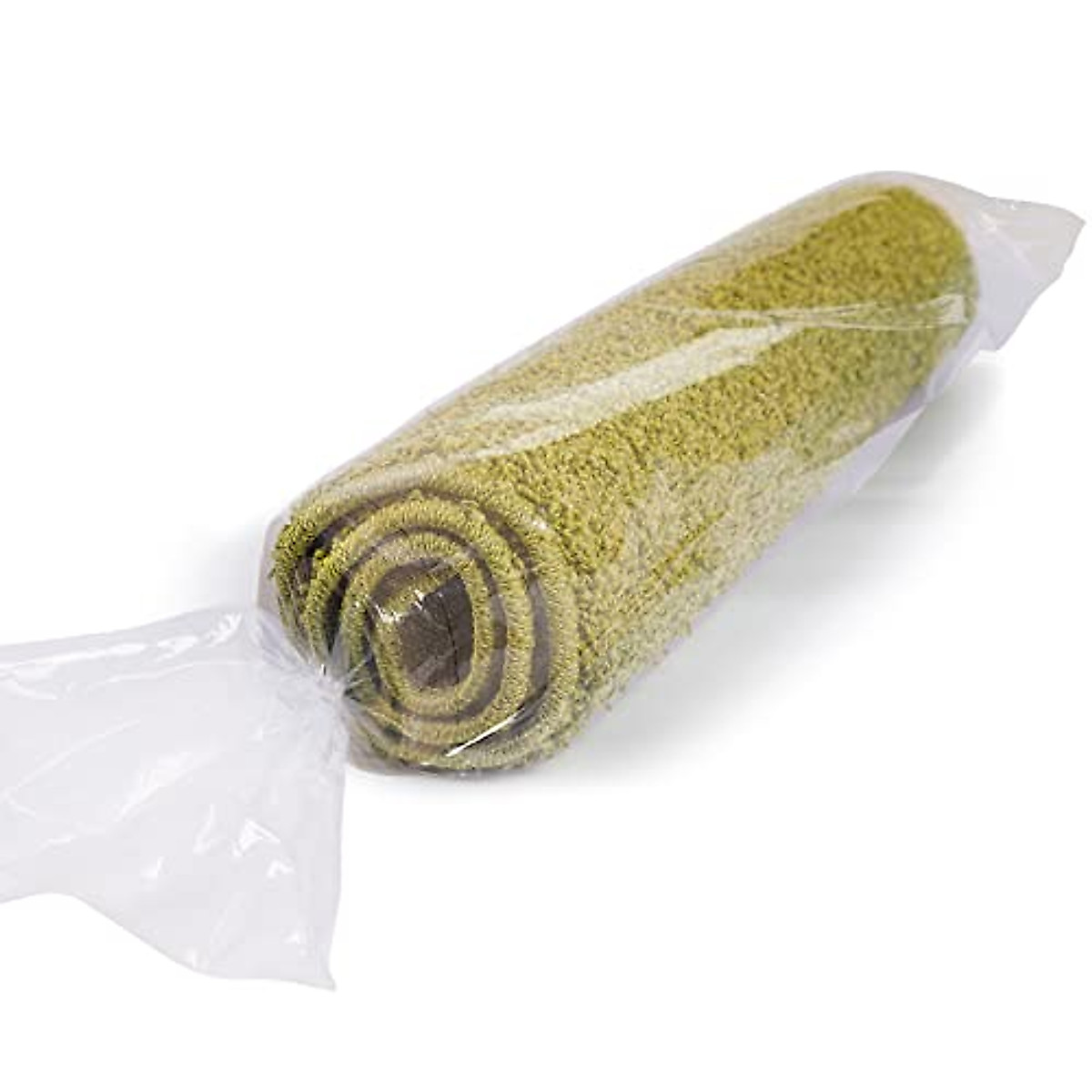 Gersoniel Carpet Storage Bags Jumbo Rug Storage Bag Large Clear Plastic Bag for Carpet with Nylon Cable Zip Ties for Indoor Outdoor Carpet Moving or Storage (2 Pieces, Fit 10 x 14 Feet), Grey