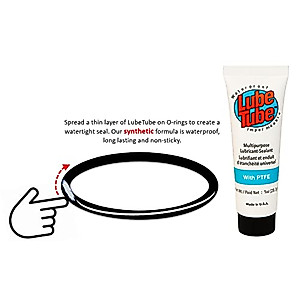 1oz LubeTube - Pool O-Ring Lubricant (Made in USA)
