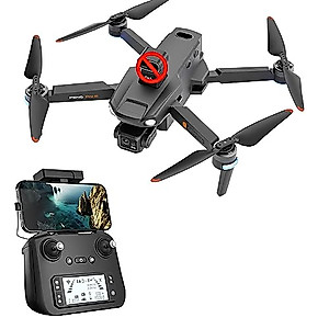 RKSTD 4K Camera GPS RC Drone For Adults, Foldable RC Quadcopter, Brushless Motor, Circle Flight, Waypoint Flight, Auto Return, Follow Me, Altitude Hold, Headless Mode