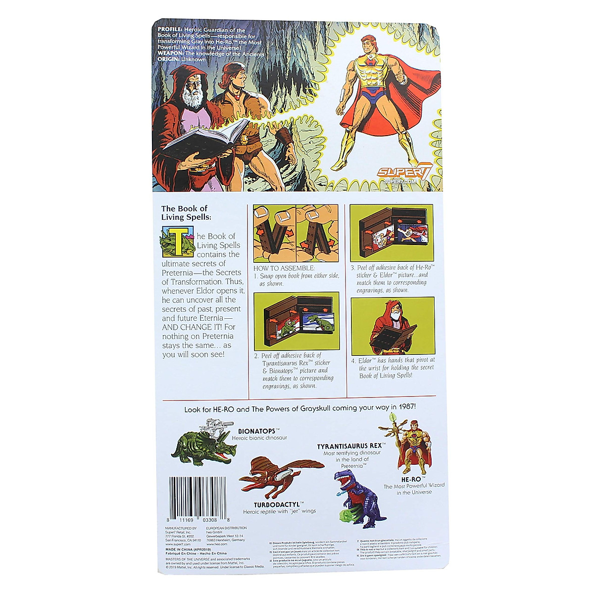 Super7 Masters of The Universe Vintage Collection Wave 2 | Eldor