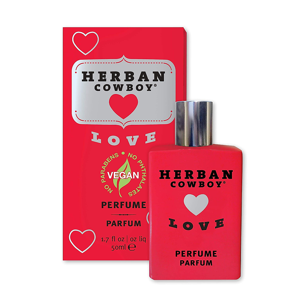 Herban Cowboy Women's Perfume, Love, 1.7 Ounce