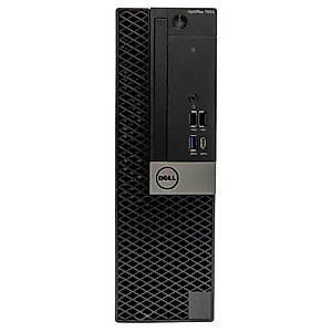 Dell OptiPlex 7050 Small Desktop Computer (SFF) | Quad Core Intel i7 (4.2GHz Turbo) | 16GB DDR4 RAM | 500GB SSD Solid State + 3TB HDD | WiFi-5G + Bluetooth | Win 10 Pro | Home or Office PC (Renewed)