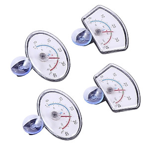 BESPORTBLE 12 Pcs Pointer Thermometer Fish Tank Digital Turtle Tank Aquarium Water Submersible Water Temperature Meter Aquarium Marina LCD Betta Fish Tank Dial Thermometer Number Abs Tub