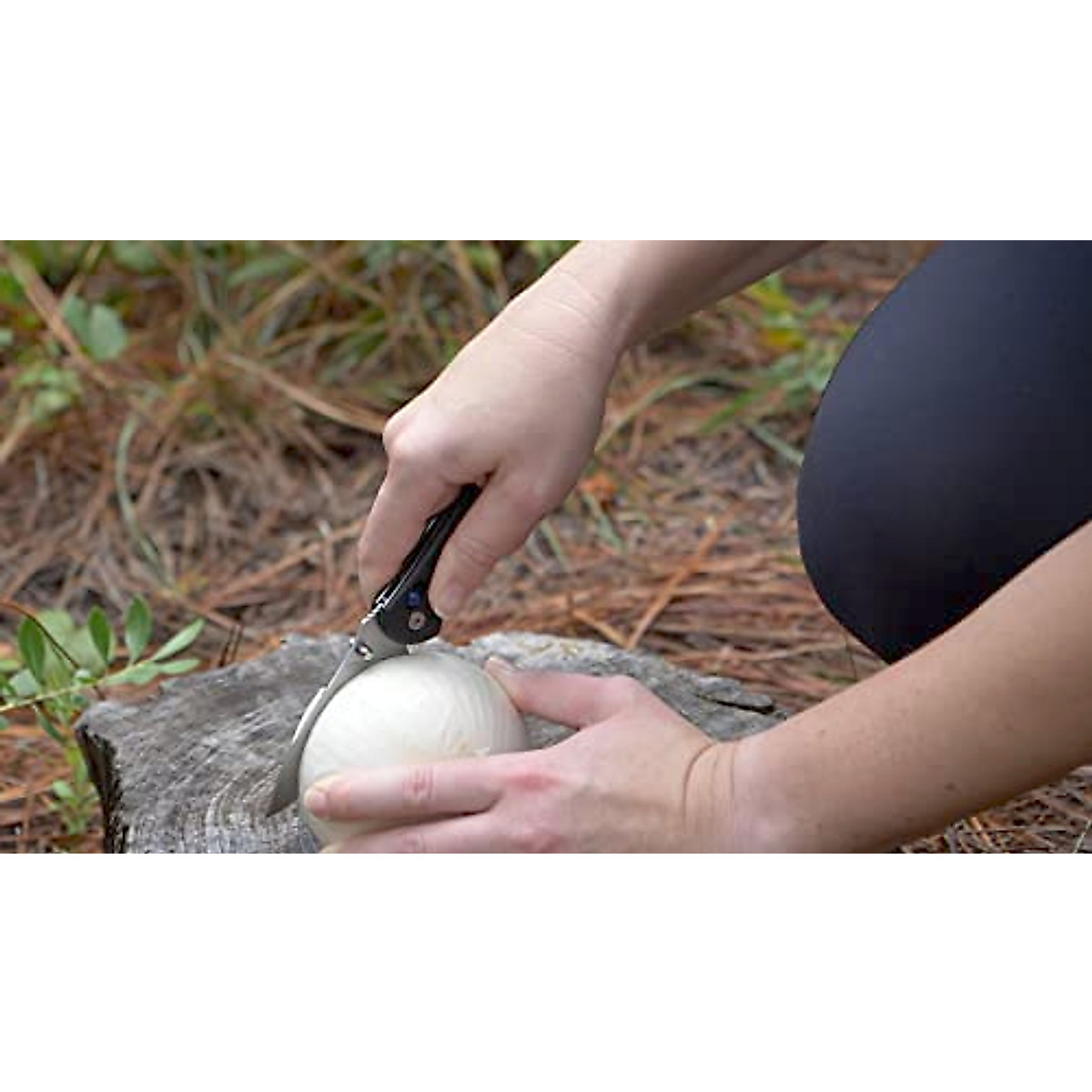 Camillus ROVAX 7.6-Inch Folding Knife, Pocket Knife with CUDA-Lock and GFN Handle, Black