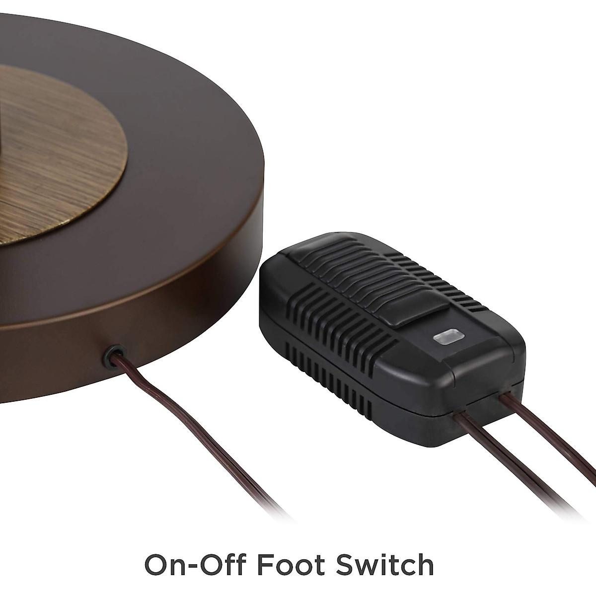 Franklin Iron Works Astoria Rustic Farmhouse Industrial Standing Floor Lamp Tree 3-Light 71" Tall Bronze Faux Wood Faux Tea Alabaster Glass for Living Room Reading House Bedroom Home Office