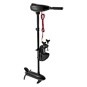 LIYUANJUN 24V Electric Trolling Motor, 85LB 1.6HP Inflatable Fishing Boat Motor Marine Engine, Outboard Motor Saltwater Transom for Outdoor Adventure Aquaculture, Propeller Trolling Brush Motor