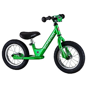 Schwinn Toddler Balance Bike, Boys and Girls, Fits Kids 28-38-Inches Tall, with 12-Inch Wheels, Beginner Rider Training, Green
