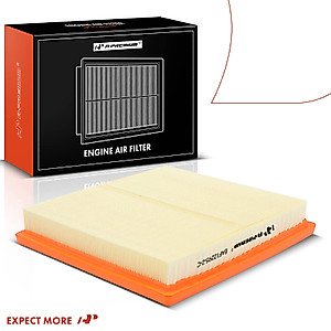 A-Premium 2-PC Engine Air Filter Compatible with Subaru Ascent, Crosstrek, Forester, Impreza, Legacy, Outback, WRX, 2017-2022, Flexible Panel, Replace# 16546-AA16A