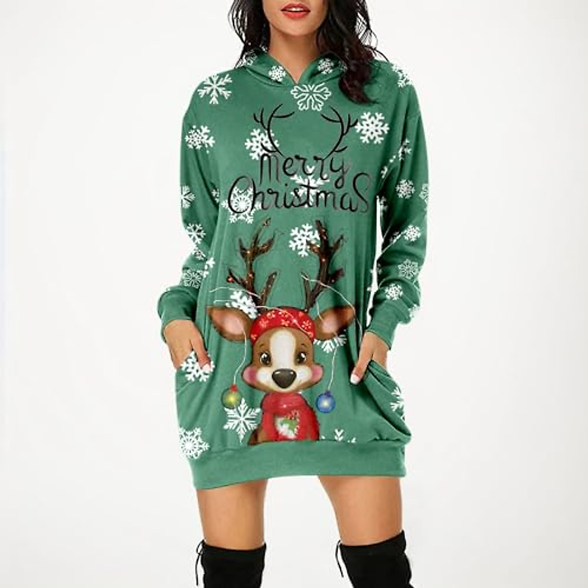 SNKSDGM halloween pajamas women sweaters and pullovers tops y2k cardigan skeleton oversized sweatshirt for women skeleton black zip up hoodie country western cardigans for women sweater dress western