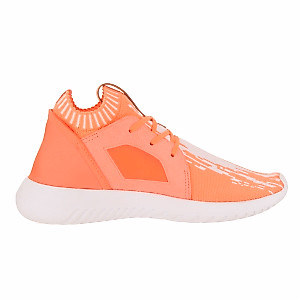 adidas Women Tubular Defiant Primeknit W Orange Sun Glow Footwear White Size 7.5 US