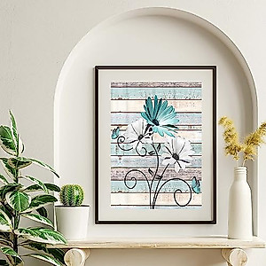 Diamond Art Painting Kits for Adults, Daisy DIY Diamond Dots Paintings Full Drill Paint with Diamonds , Round Diamonds Crystal Rhinestone Gem Art Painting Picture Kit for Beginners Home Wall Decor