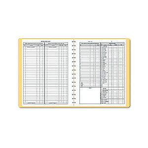 Dome 612 Bookkeeping Record, Tan Vinyl Cover, 128 Pages, 8 1/2 x 11 Pages