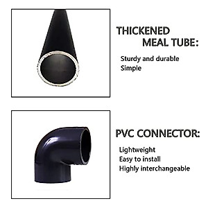 INGIORDAR Shoe Rack 4 Tier Metal Stackable Organizer Storage Shelf Hold 16-20 Pairs for Closet Entryway Bedroom, Black…