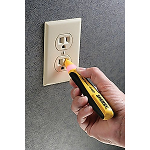 Sperry Instruments VD6504 Non-Contact Voltage Detector, 50-1000 V AC, Black, 5 Sensors