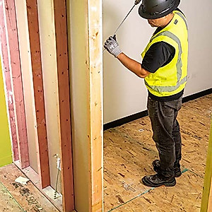 Klein Tools 53718 Flex Bit Auger with Screw Point, 9/16-Inch x 54-Inch Long Flexible Drill Bit / Fish Bit for Pulling Wire Behind Walls