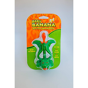 Baby Banana - Mystical Dragon Toothbrush, Training Teether Tooth Brush for Infant, Baby, and Toddler