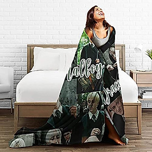 Luxury Fleece 3D Print Throw Blanket Anti Pilling Flannel Comfort Super Soft Sofa Blankets 50"x40"