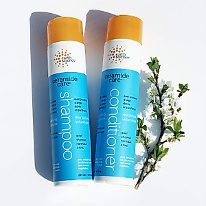 EARTH SCIENCE Ceramide Care Volumizing Shampoo & Conditioner Bundle (Cardamom Scent, 10 oz.)