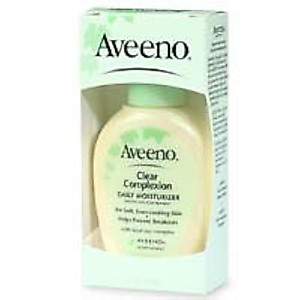 Aveeno Clear Complexion Daily Moisturizer, 4-Ounce Bottles (Pack of 2)