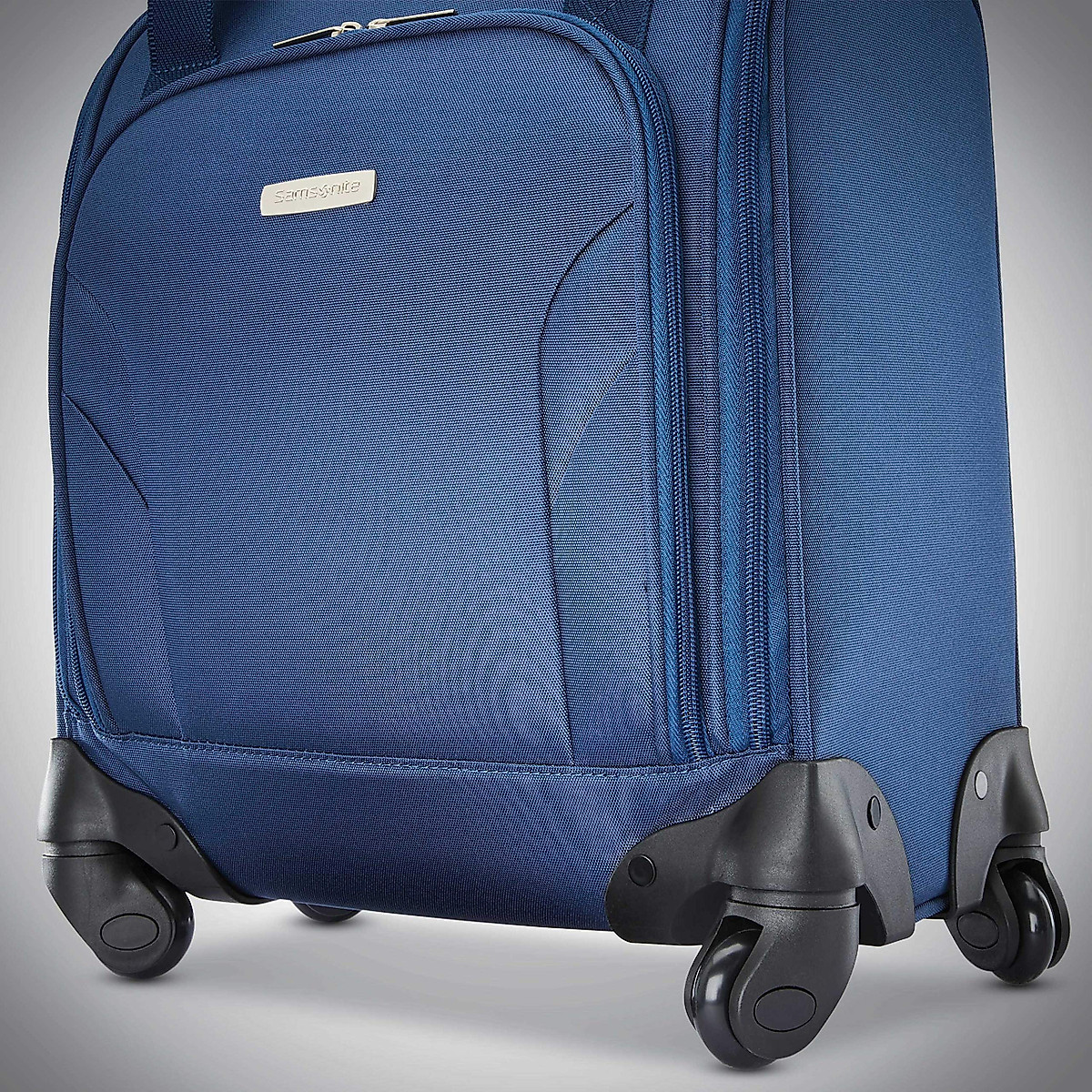 Samsonite Underseat Carry-On Spinner with USB Port, Ocean, One Size