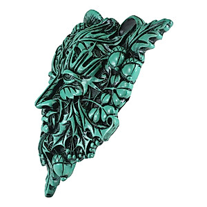 PIÑATAS OLE Green Acorn and Clover Greenman Unique Wall Plaque Figure by Maxine Miller - Favorite Decor Store