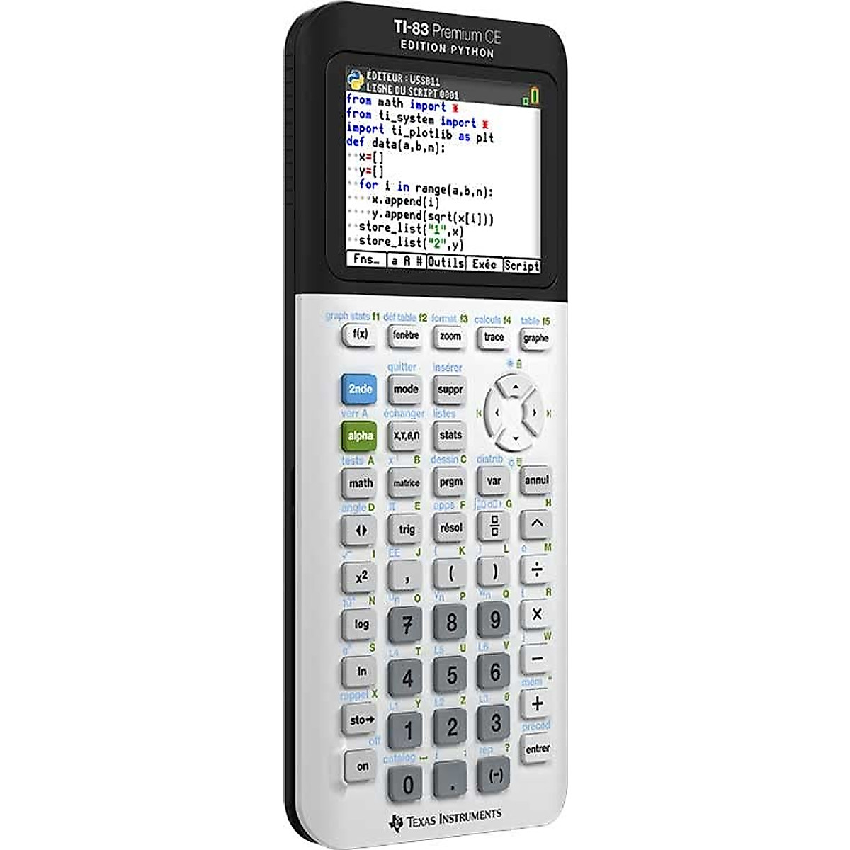 TEXAS INSTRUMENTS TI-83 Premium CE Python