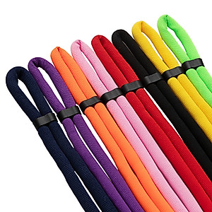 COCPOK 8 Pack Floating Sunglass Straps,Unisex Sunglasses Strap,8 Color Eyeglass Chain Eyewear Retainer,Foam Eyeglass Holder Strap,Sports Glasses Straps Sunglass Keepers Cord Lanyard (Multicolor-A)