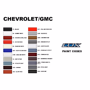 RealTruck UnderCover Lux One-Piece Truck Bed Tonneau Cover | UC1186L-50 | Fits 2019 - 2024 Chevy Silverado 1500 50(GAZ)(WA8624) - Olympic White 6' 7" Bed (79.4")