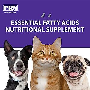 PRN Pharmacal OPTIMA 365 - Essential Fatty Acids Nutritional Supplement for Cats & Dogs - With Omega-3, Omega-6, Omega-9, & Other Vitamins & Minerals to Support Overall Pet Health - 16 Fl Oz