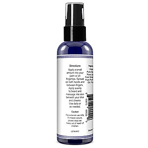 Spartans Den Premium Beard Oil | Vitamin E & Jojoba Oil Enriched | 2oz Classic Scent