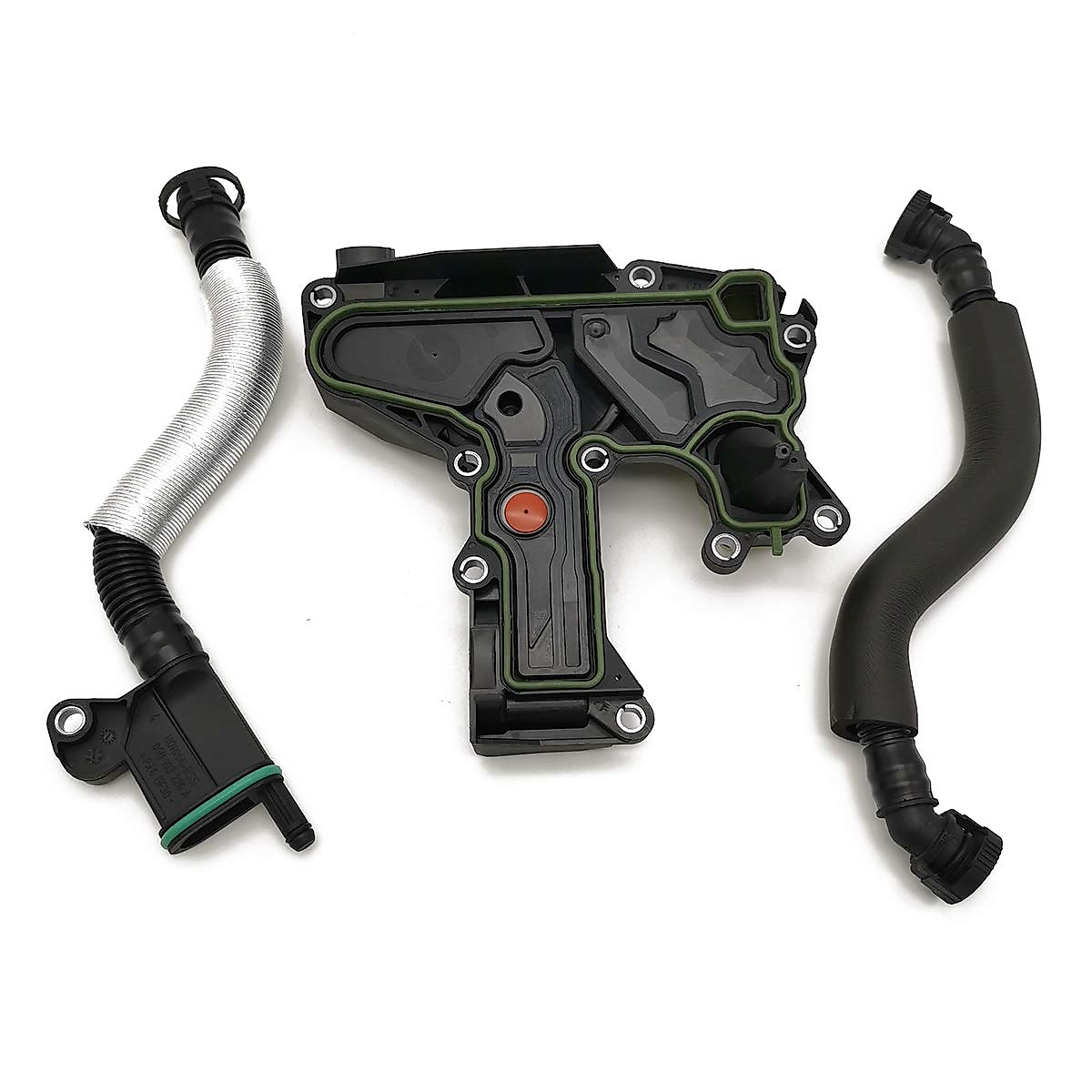 Ensun PCV Valve Oil Separator Crankcase Vent Valve replacement for A4 A5 A6 Quattro allroad Q3 Q5 Replaces 06H103495AE