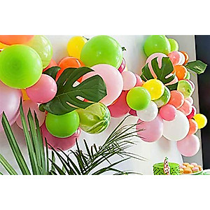 100 Pack Watermelon Party Decorations Balloon Garland & Arch Kit 100 Balloons for Wedding Baby Shower Birthday Party Backdrop