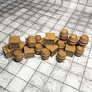 Extruded Gaming Crates and Barrels