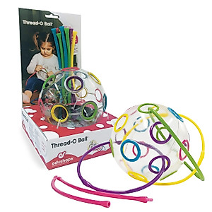 Edushape 525021 Thread-O-Ball Development Activity (Pack of 11)