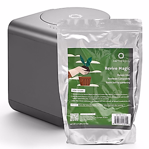Airthereal Revive Magic Fertilizer Compost Starter, Easy Plant Care Compost Accelerator for Kitchen Composter - Compost Food Waste Quickly and Easily with Low Odor