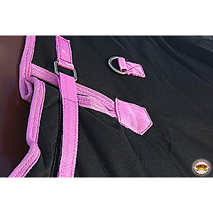 HILASON 1200D Turnout Winter Horse Neck Cover Belly Wrap Blanket - 78 Inches | Horse Blanket | Horse Blankets for Winter Waterproof | Horse Turnout Blanket | Horse Turnout