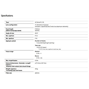 Fujinon XF56mmF1.2 R