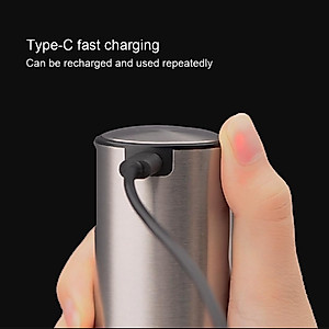 EVIOTECHLI Electric Wine Opener,USB Automatic Corkscrew Remover Corkscrew Wine Opener,Charging Stainless Steel Wine Bottle Opener Set