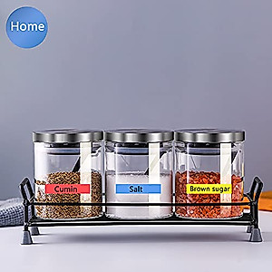 NineLeaf 3PK Black on Red MK421 Black on Blue MK521 Black on Green MK721 9mm 3/8'' x 8m Label Tape Compatible for Brother M-K421 M421 M-K521 M521 M-K721 P-Touch PT-70 PT-65 PT-80 Label Maker