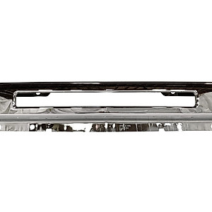MBI AUTO - Chrome, Steel Front Bumper Impact Face Bar Compatible with 2007 2008 2009 2010 2011 2012 2013 Chevy Silverado 1500 Pickup 07-13, GM1002831