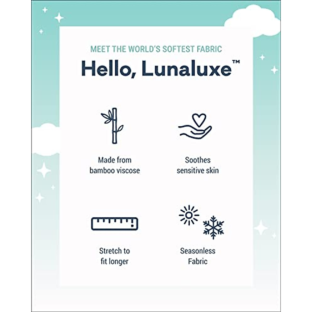 Little Sleepies Baby Boy Pajama, Viscose from Bamboo Zippy PJs, Blue Cookies & Milk, 6-12M