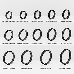 NEEWER PG008 Seamless Follow Focus Gear Ring 0.8 MOD for ø85-87mm Lens, Compatible with SmallRig Compatible with Tilta NEEWER Follow Focus for Canon Sony Nikon Fujifilm Panasonic Sigma Lens