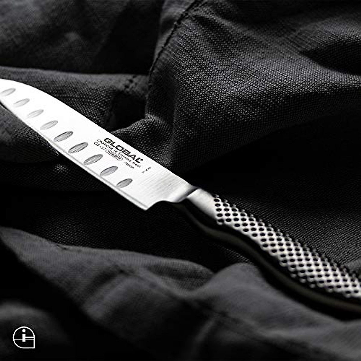 Global 4" Hollow Ground Santoku GS 57