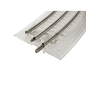 Lionel Lighted FasTrack Electric O Gauge, O36 Curve Track, Pack of 4 , White