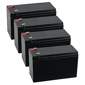 PowerStar 12V 9AH SLA Battery Replaces CP1290 6-DW-9 HR9-12 PS-1290F2-4PK