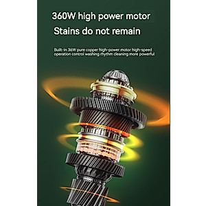 11L/370oz Powerful Portable Washing Machine, Foldable Mini Washer for Baby Clothes,Underwear, Small Items,3 Modes - Apartment,Dorm,Camping,Travel (Pink-A)