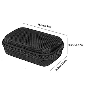 Aenllosi Hard Case Replacement for Olympus Tough TG-6 Waterproof Camera (Black)