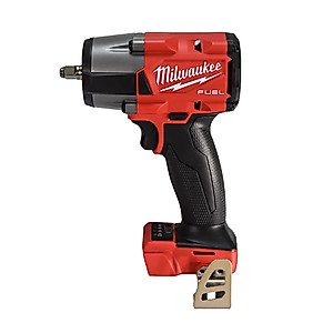 Milwaukee M18 18V Fuel 3/8" Mid-Torque Impact Wrench Kit Cordless Lithium-Ion Brushless 2960-22 with (2) 5Ah XC Batteries, Charger & Carrying Tool Case